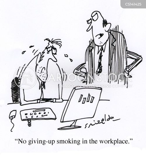 Workplace Smoking Ban Cartoons and Comics - funny pictures from ...