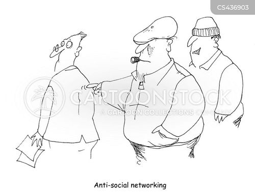 Antisocial Media Cartoons and Comics - funny pictures from CartoonStock