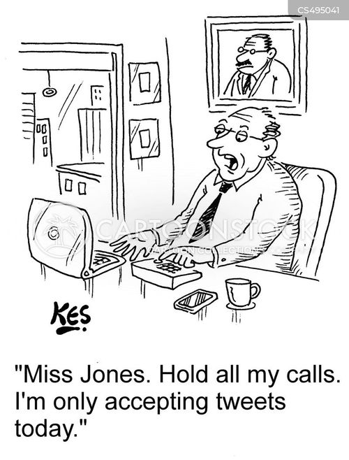 Hold My Calls Cartoons and Comics - funny pictures from CartoonStock