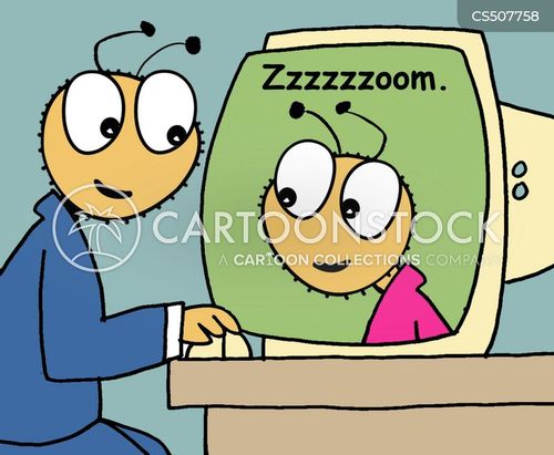 Videoconference Cartoons and Comics - funny pictures from CartoonStock