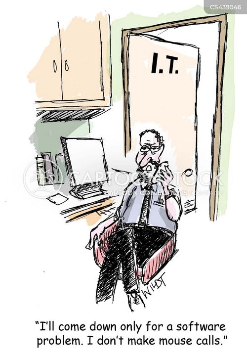 Computer Department Cartoons and Comics - funny pictures from CartoonStock