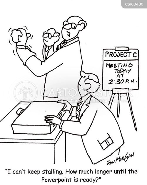 Stalled Cartoons and Comics - funny pictures from CartoonStock