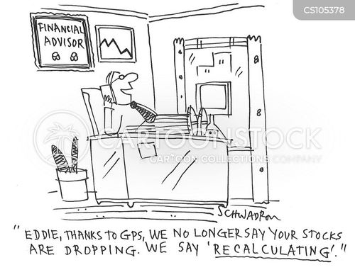 Recalculating Cartoons and Comics - funny pictures from CartoonStock