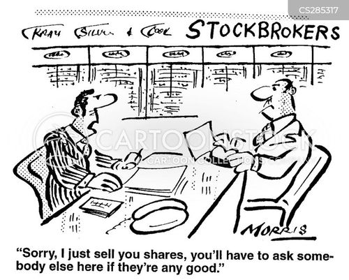 Share Dealer Cartoons and Comics - funny pictures from CartoonStock