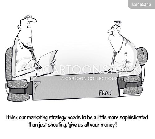 Strategic Marketing Cartoons and Comics - funny pictures from CartoonStock