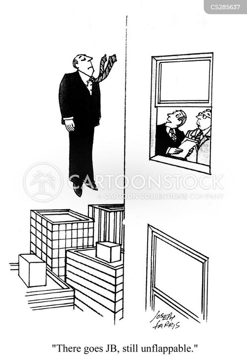 Unflappable Cartoons and Comics - funny pictures from CartoonStock