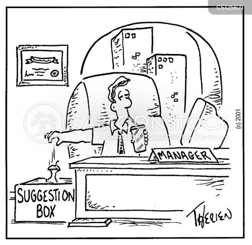 Cartoon Closed Mindset