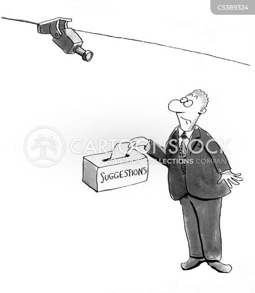 Surveillance Camera Cartoons and Comics - funny pictures from CartoonStock