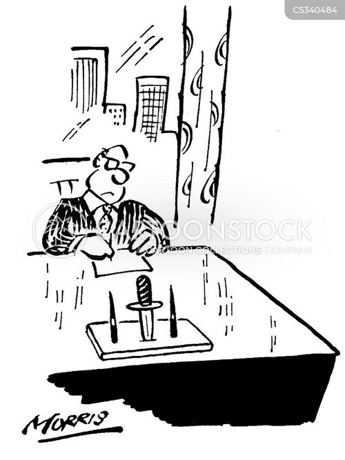 Self-protection Cartoons and Comics - funny pictures from CartoonStock