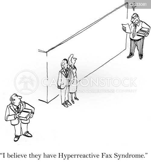 Fax Machine Cartoons and Comics - funny pictures from CartoonStock