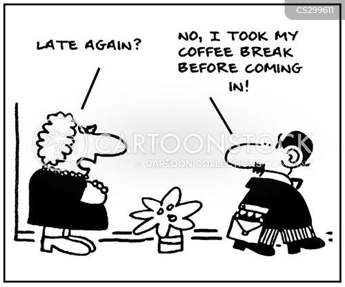 Always Late Cartoons and Comics - funny pictures from CartoonStock