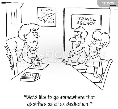 Tax Deductions Cartoons and Comics - funny pictures from CartoonStock