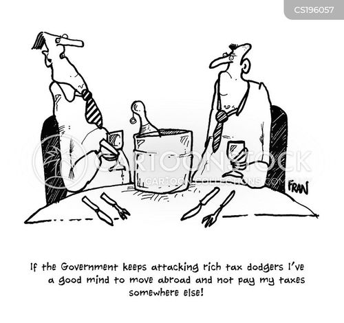 Tax Evading Cartoons and Comics - funny pictures from CartoonStock