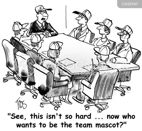 Team Worker Cartoons and Comics - funny pictures from CartoonStock