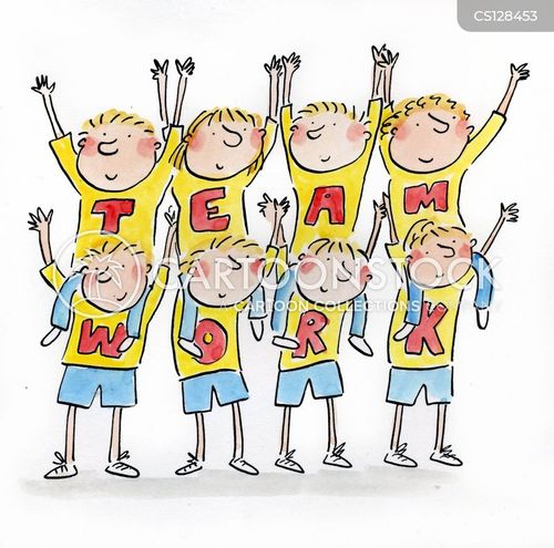 Teambuilding Cartoons and Comics - funny pictures from CartoonStock