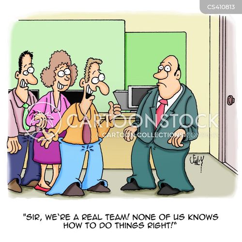 Team Effort Cartoons and Comics - funny pictures from CartoonStock