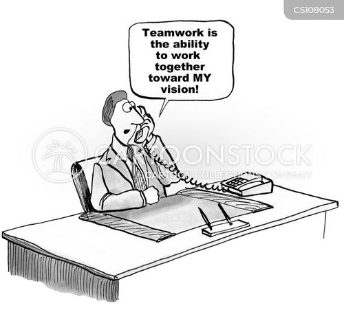 Team Leader Cartoons and Comics - funny pictures from CartoonStock