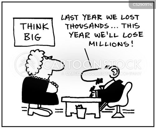 Think Big Cartoons and Comics - funny pictures from CartoonStock