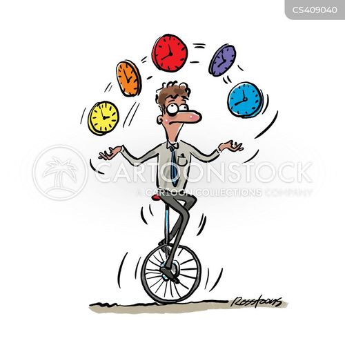 Juggling Cartoons and Comics - funny pictures from CartoonStock