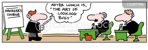 Managing Cartoons and Comics - funny pictures from CartoonStock