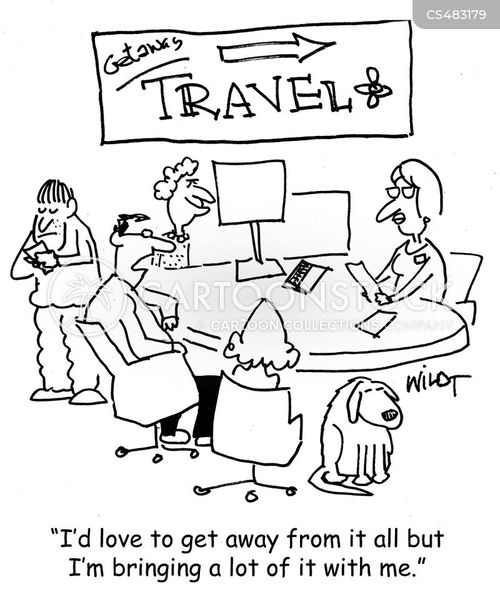 Planning A Trip Cartoons and Comics - funny pictures from CartoonStock