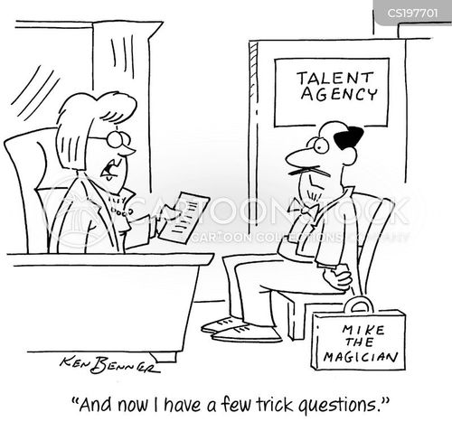 Trick Question Cartoons and Comics - funny pictures from CartoonStock