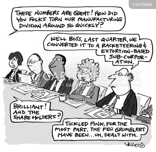 Cartoon Movement Racketeering