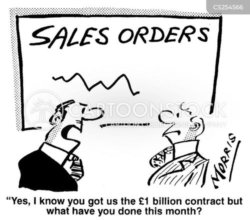 Sales Are Down Cartoons and Comics - funny pictures from CartoonStock