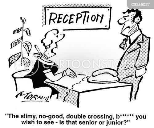 Receptionist's Cartoons and Comics - funny pictures from CartoonStock