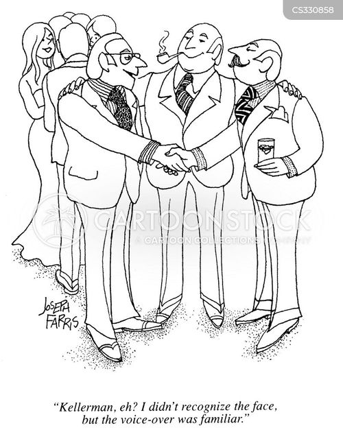 Voice Over Cartoons and Comics - funny pictures from CartoonStock