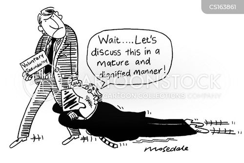 Voluntary Redundancy Cartoons and Comics - funny pictures from CartoonStock