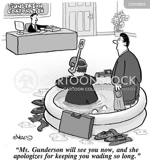 Waders Cartoons and Comics - funny pictures from CartoonStock