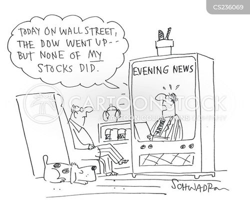 Wall Street Dow Cartoons and Comics - funny pictures from CartoonStock