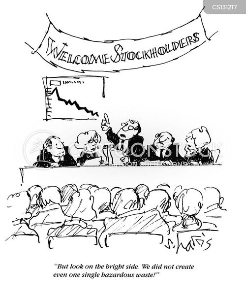 Stockholder Meeting Cartoons and Comics - funny pictures from CartoonStock