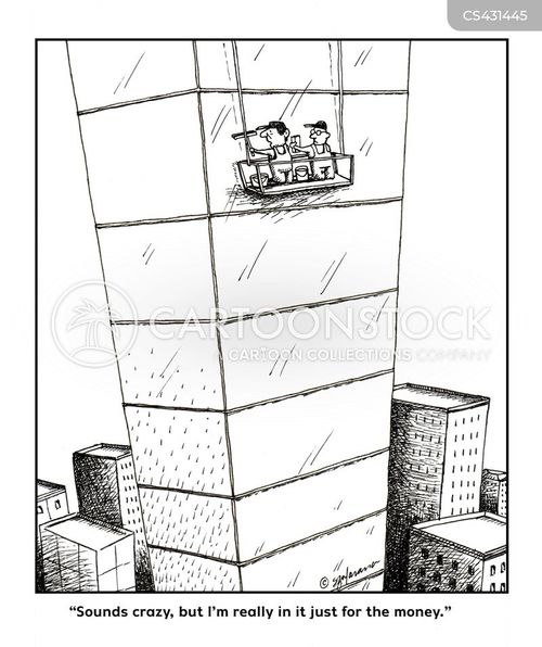 Window Cleaning Cartoons and Comics - funny pictures from CartoonStock