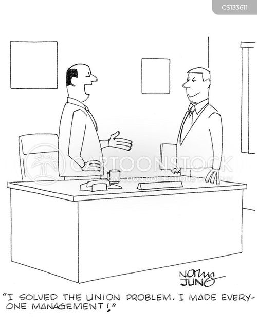 Union Member Cartoons and Comics - funny pictures from CartoonStock