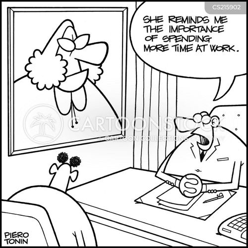 Back From Work Cartoons and Comics - funny pictures from CartoonStock