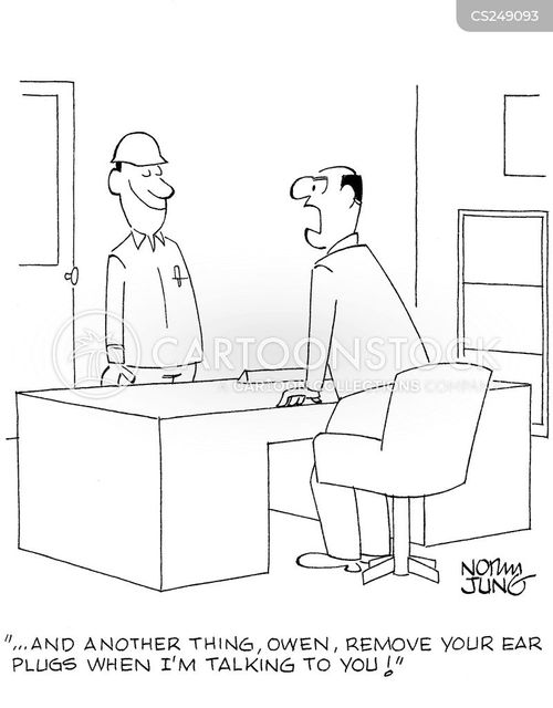 Talking Your Ear Off Cartoons and Comics - funny pictures from CartoonStock
