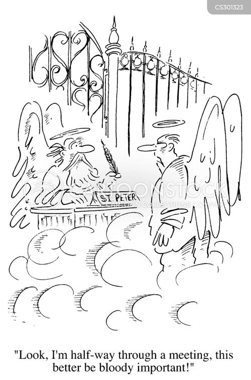 Important Work Cartoons and Comics - funny pictures from CartoonStock