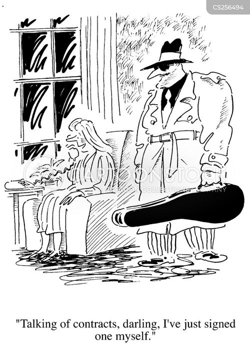 Hitwoman Cartoons and Comics - funny pictures from CartoonStock