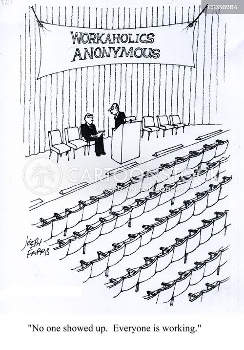 Workaholics Anonymous Cartoons and Comics - funny pictures from ...