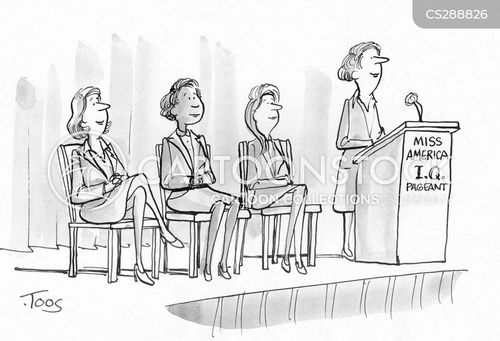 Miss America Cartoons and Comics - funny pictures from CartoonStock