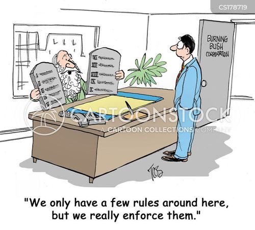 Simple Rules Cartoons and Comics - funny pictures from CartoonStock