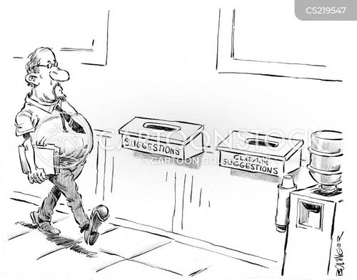 Work Suggestion Cartoons and Comics - funny pictures from CartoonStock