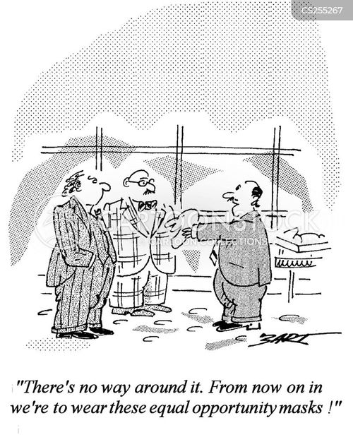Equal Opps Cartoons and Comics - funny pictures from CartoonStock