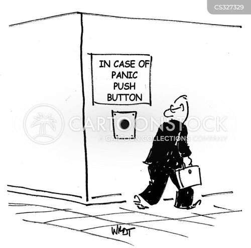 Panic Alarm Cartoons and Comics - funny pictures from CartoonStock