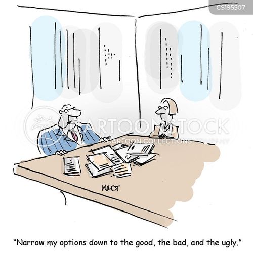 Options Cartoons and Comics - funny pictures from CartoonStock