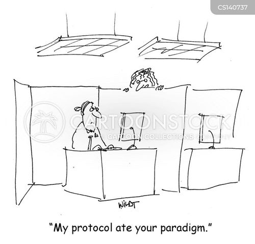 Protocol Cartoons and Comics - funny pictures from CartoonStock