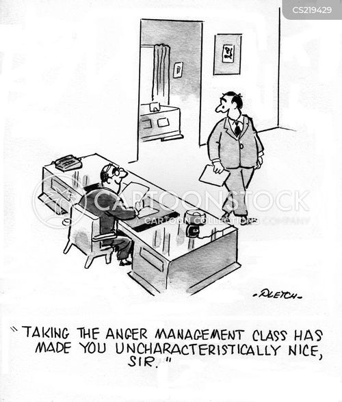 Anger Management Seminar Cartoons and Comics - funny pictures from ...