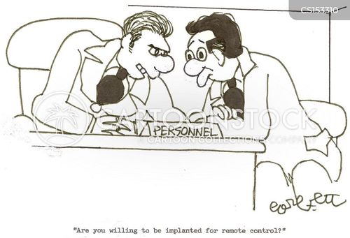 Implanted Devices Cartoons and Comics - funny pictures from CartoonStock